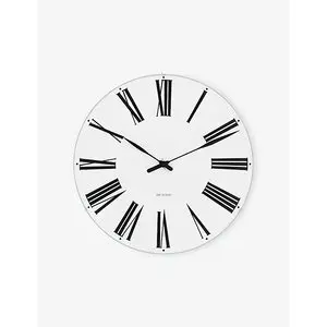 ARNE JACOBSEN Roman Wall Clock 48cm - White