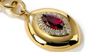 MARK HENRY Diamond And Pendant Necklace