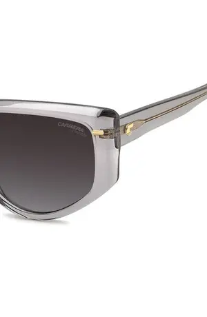 Carrera Eyewear 57mm Rectangular Sunglasses - Grey/dark Grey