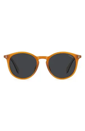 POLAROID 51mm Polarized Phantos Sunglasses - Orange/grey