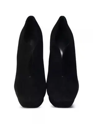 Bottega Veneta Suede Platform Pumps