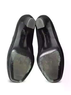 Bottega Veneta Suede Platform Pumps