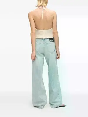 Karl Lagerfeld Logo-patch Straight-leg Jeans