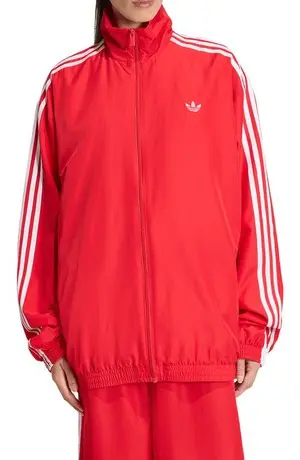 Adidas Originals By Alexander Wang Firebird Adilenium Track Jacket - Better Scarlet/white