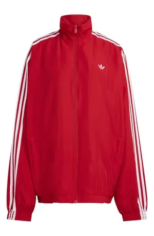 Adidas Originals By Alexander Wang Firebird Adilenium Track Jacket - Better Scarlet/white