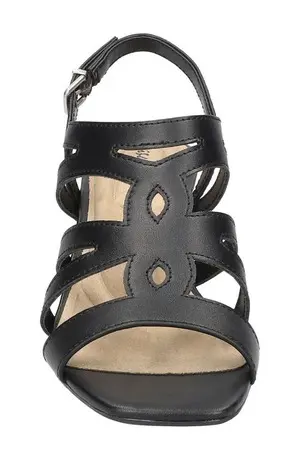 EASY WORKS BY EASY STREET Divine Slingback Sandal - Black