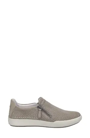 Josef Seibel Claire Side Zip Sneaker - Gray