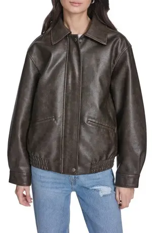 Levi's Leather Jackets For Women
