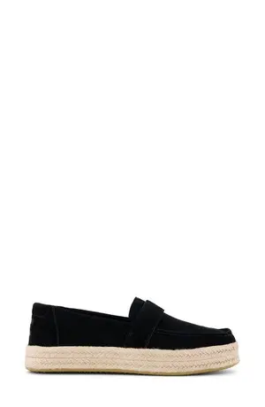 Toms Blakely Espadrille Loafer - Black