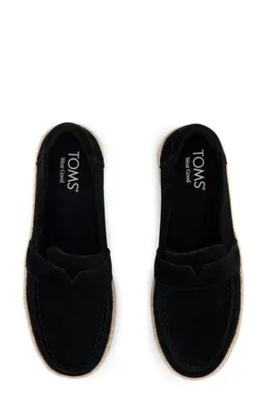 Toms Blakely Espadrille Loafer - Black