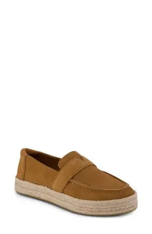 Toms Blakely Espadrille Loafer - Medium Brown