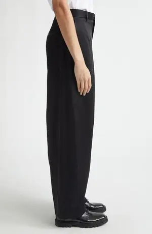 Partow Barrow High-waist Barrel Leg Trousers