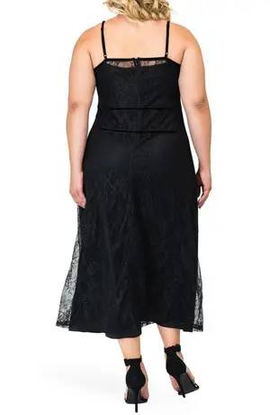 STANDARDS & PRACTICES Lace Maxi Dress