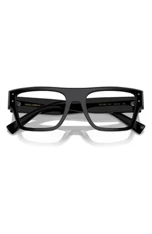 Dolce & Gabbana 54mm Square Optical Eyeglasses