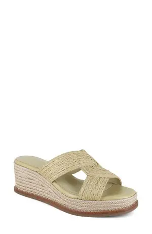Splendid Daria Platform Wedge Sandal - Natural