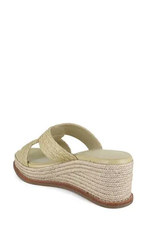 Splendid Daria Platform Wedge Sandal - Natural
