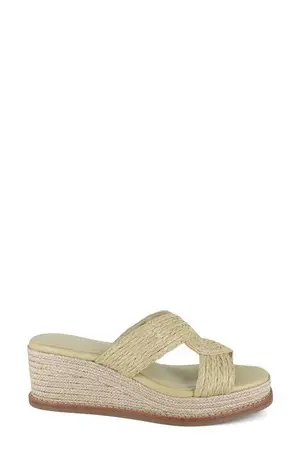 Splendid Daria Platform Wedge Sandal - Natural