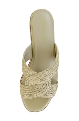 Splendid Daria Platform Wedge Sandal - Natural