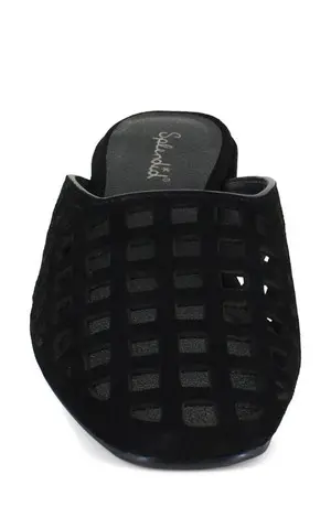 Splendid Ria Geo Cutout Mule - Black