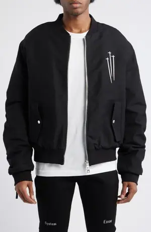 RtA Kayden Cotton Bomber Jacket