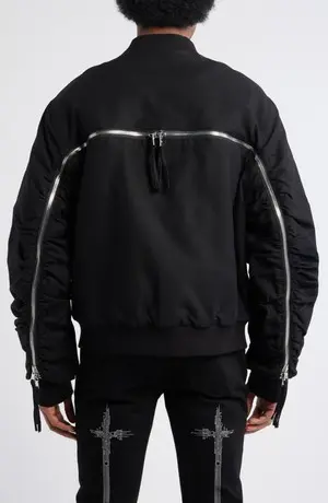 RtA Kayden Cotton Bomber Jacket