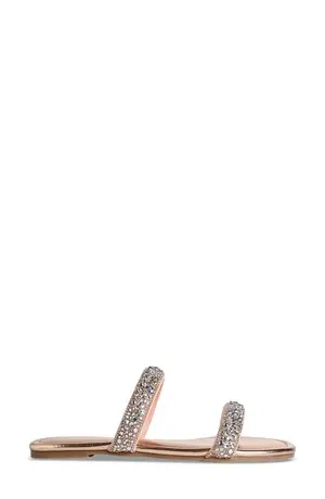 TOUCH UPS Trinity Slide Sandal - Rose Gold