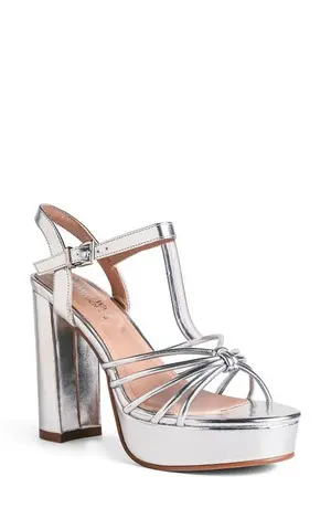 Women's Silver Platform Shoes