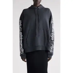 Balenciaga Cut Out Sweatshirts Hoodies For Women