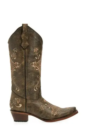CIRCLE G Embroidered Western Boot