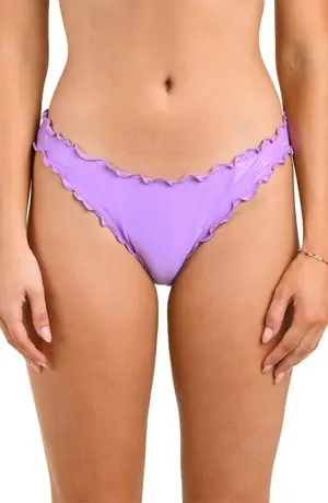 CITRUS Iridescent Merrow Bikini Bottom - Violet