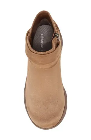 LIFESTRIDE Gemma Bootie - Whiskey Tan