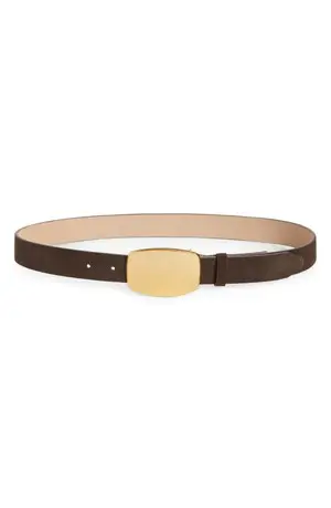 Rag & Bone Wyatt Leather Belt Brown