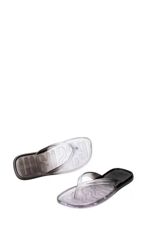 Melissa Flip-flops - Clear/black