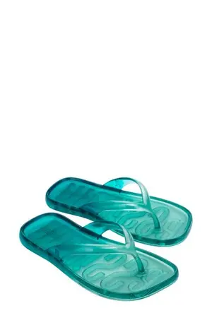 Melissa Flip-flops - Green/blue