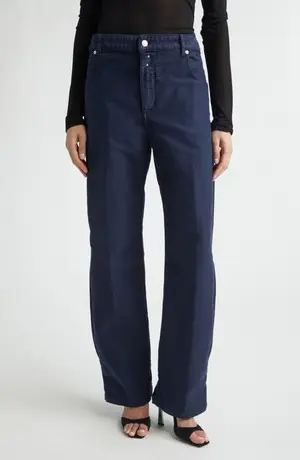 Victoria Beckham Straight Leg Five-pocket Pants
