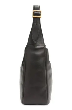 Saint Laurent Small Le 5 À 7 Leather Shoulder Bag - Noir