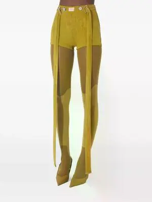 JEAN PAUL GAULTIER Ribbed Patch-detail Trousers