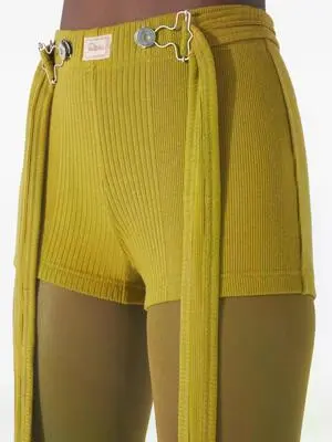 JEAN PAUL GAULTIER Ribbed Patch-detail Trousers