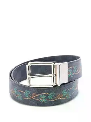 LOUIS VUITTON Damier Cobalt Jungle Belt - Blue