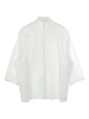 Hermès 2000s Stud Cotton Shirt