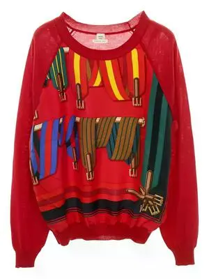Hermès 2010s Colour-block Sweater