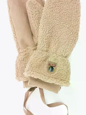 PARAJUMPERS Logo-patch Bouclé Mittens