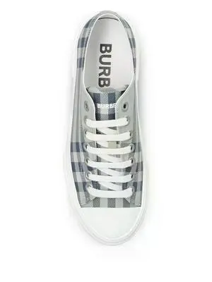 Burberry Check Woven Low-top Sneakers