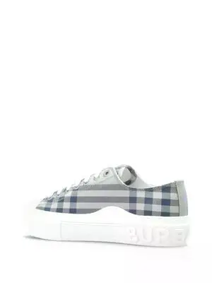 Burberry Check Woven Low-top Sneakers