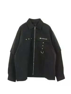 Givenchy 2010s Zip-up Shirt