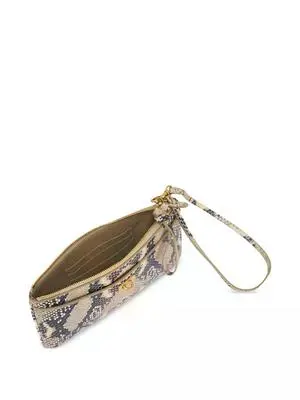 Balenciaga Rodeo Phone Snake-effect Wallet