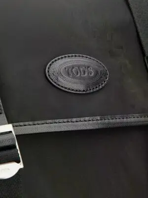 TOD'S Buckle-strap Backpack - Black