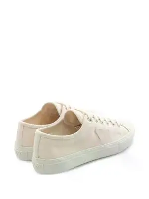 Prada Triangle-logo Canvas Sneakers