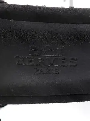 Hermès Suede Sandals