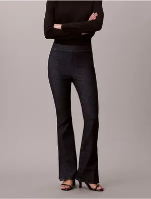 Calvin Klein Denim Flared Leggings